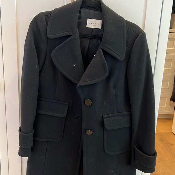 Sandro | Jackets & Coats | Sandro Paris Coat | Poshmark